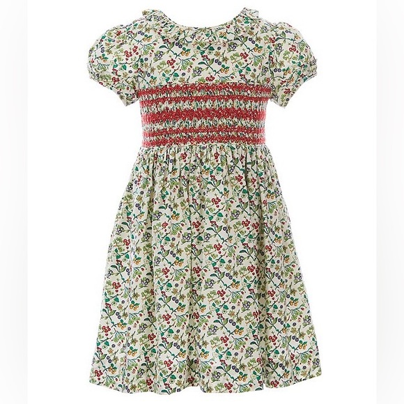 Rachel Riley | Dresses | Nwt Rachel Riley Christmas Botanical Floral ...